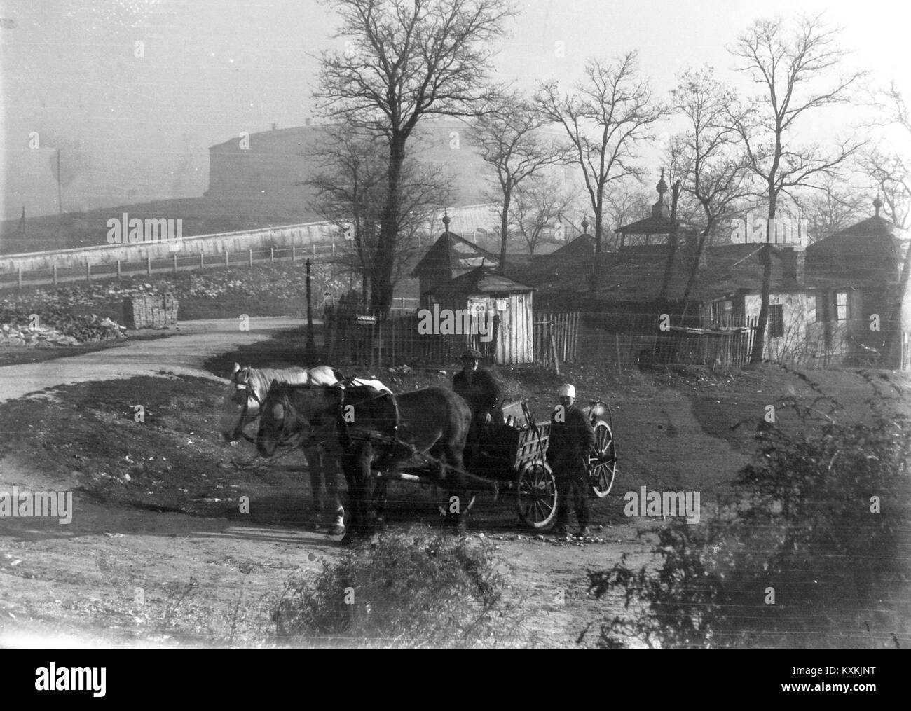 This image shows a view of the Citadel from the western side in ...