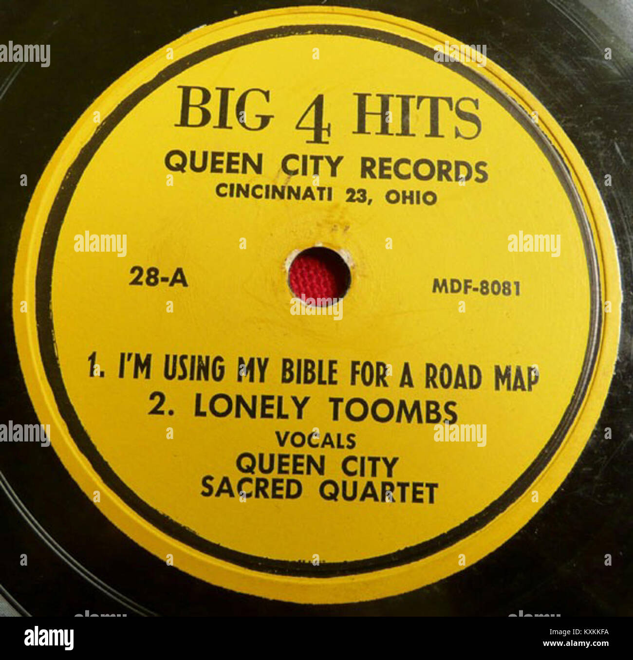 Big 4 Hits 28 A - I'mUsingMyBibleForARoadMap-LonelyToombs Stock Photo ...