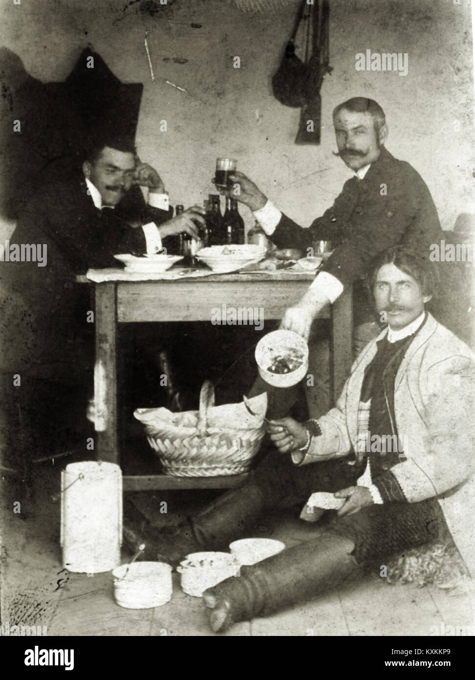 This 1940s photograph, taken near Arad, Romania, provides a glimpse ...