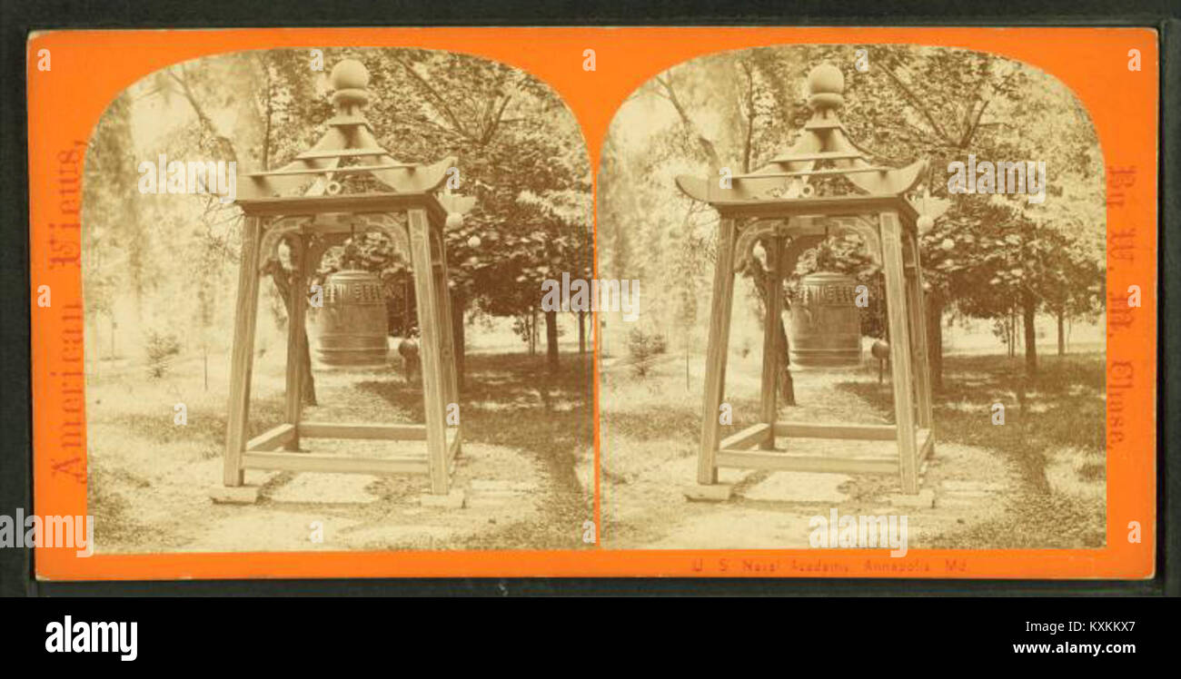 A Japanese bell crafted by William M. Chase (1818–1905), showcasing its ...