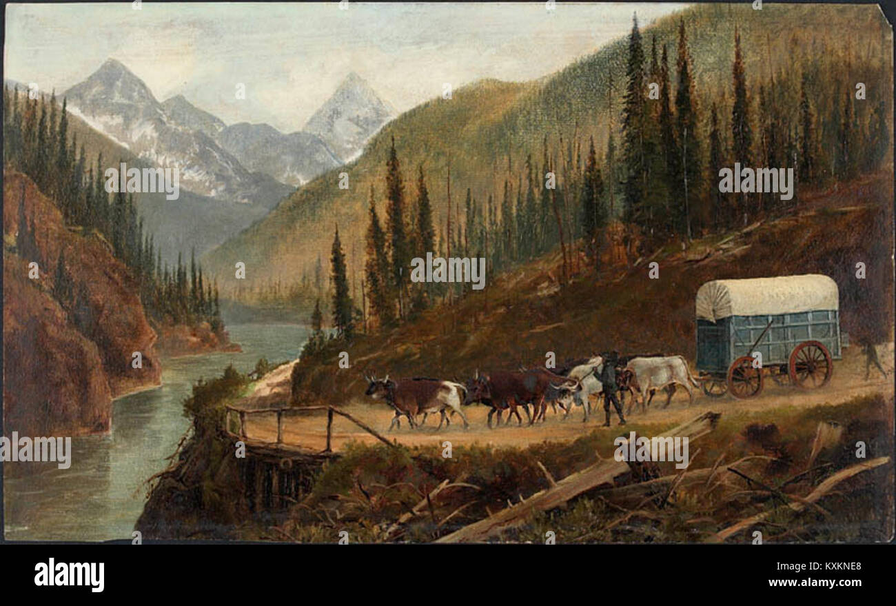 Prairie schooner hi-res stock photography and images - Alamy