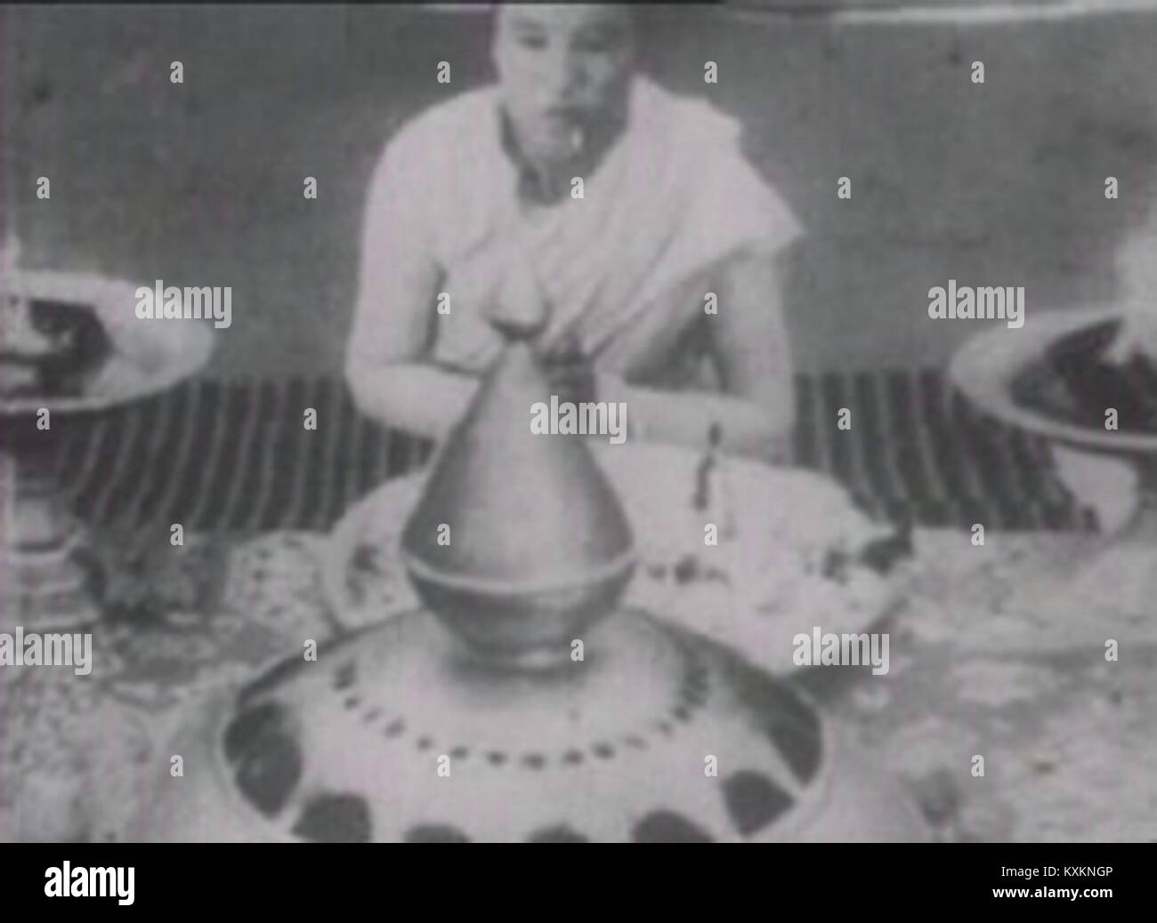 This screenshot is from the 1935 Assamese film 'Joymati,' directed by ...