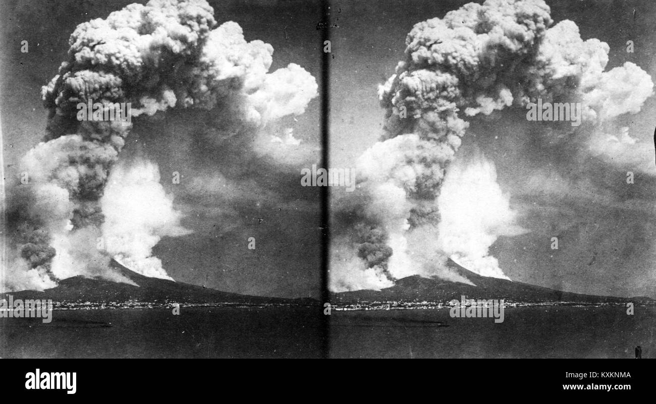 Volcano eruption lava on Black and White Stock Photos & Images - Alamy