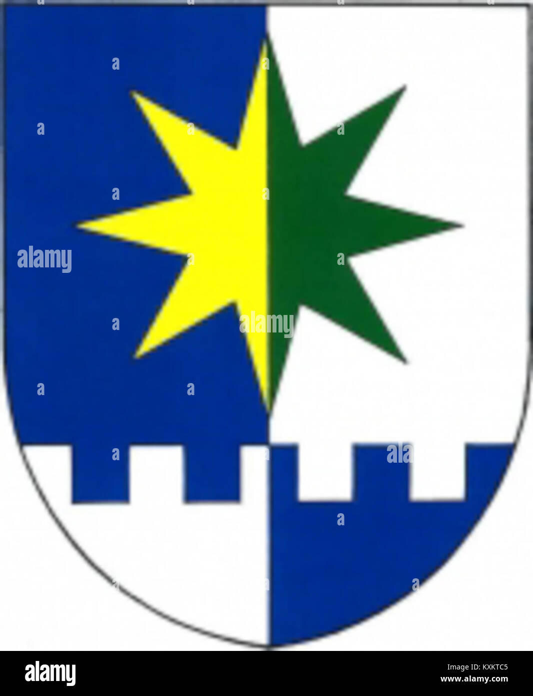 Březina (RO), znak Stock Photo - Alamy