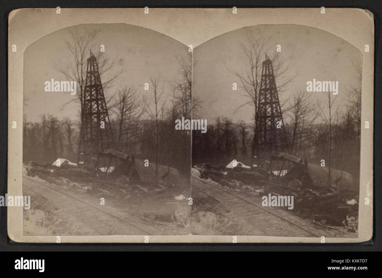 Scene wreckage train crash disaster hi-res stock photography and images ...