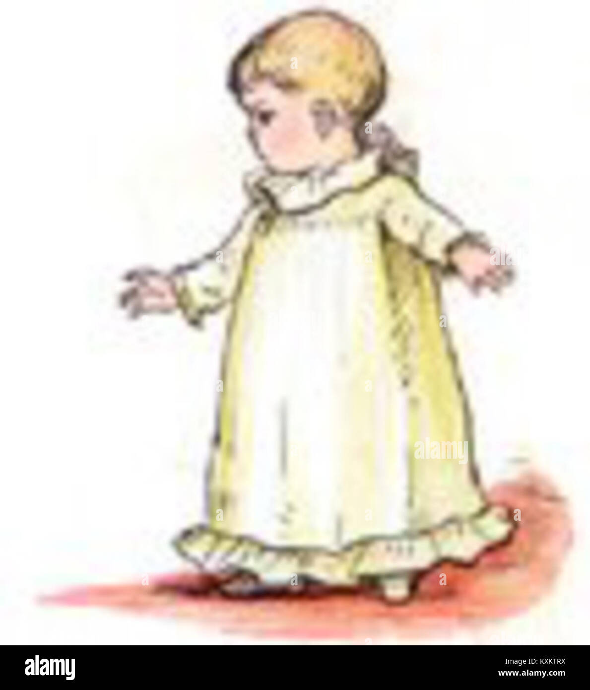 Baby taking first steps in hi-res stock photography and images - Alamy