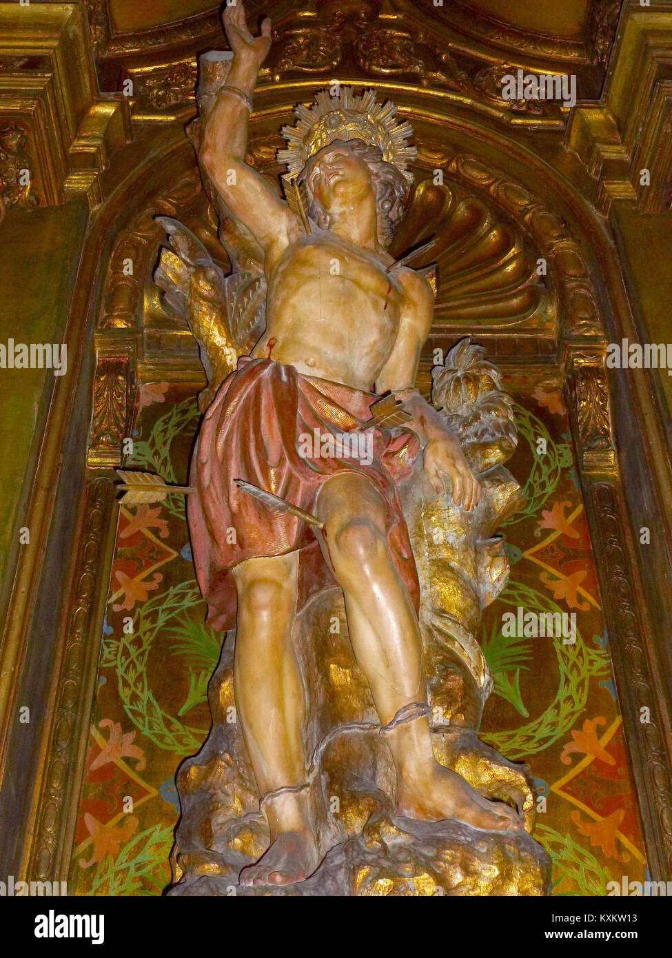 Santa María Church in Badalona, Spain, notable for its historical ...