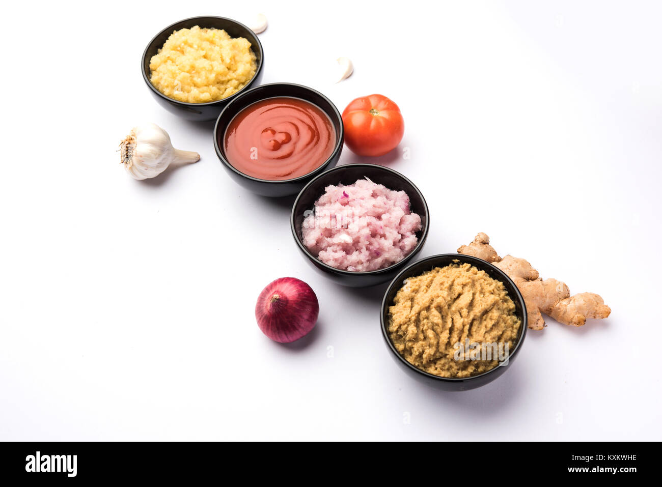 Indian food ingredients Cut Out Stock Images & Pictures - Alamy