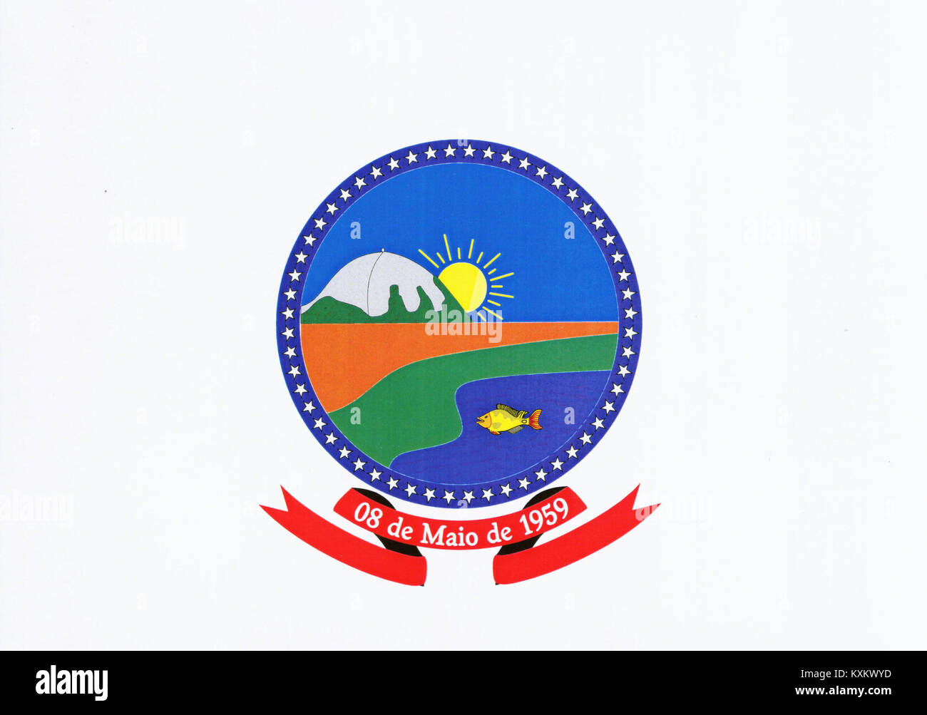 The flag of Jericó, Antioquia, Colombia, consists of two horizontal ...