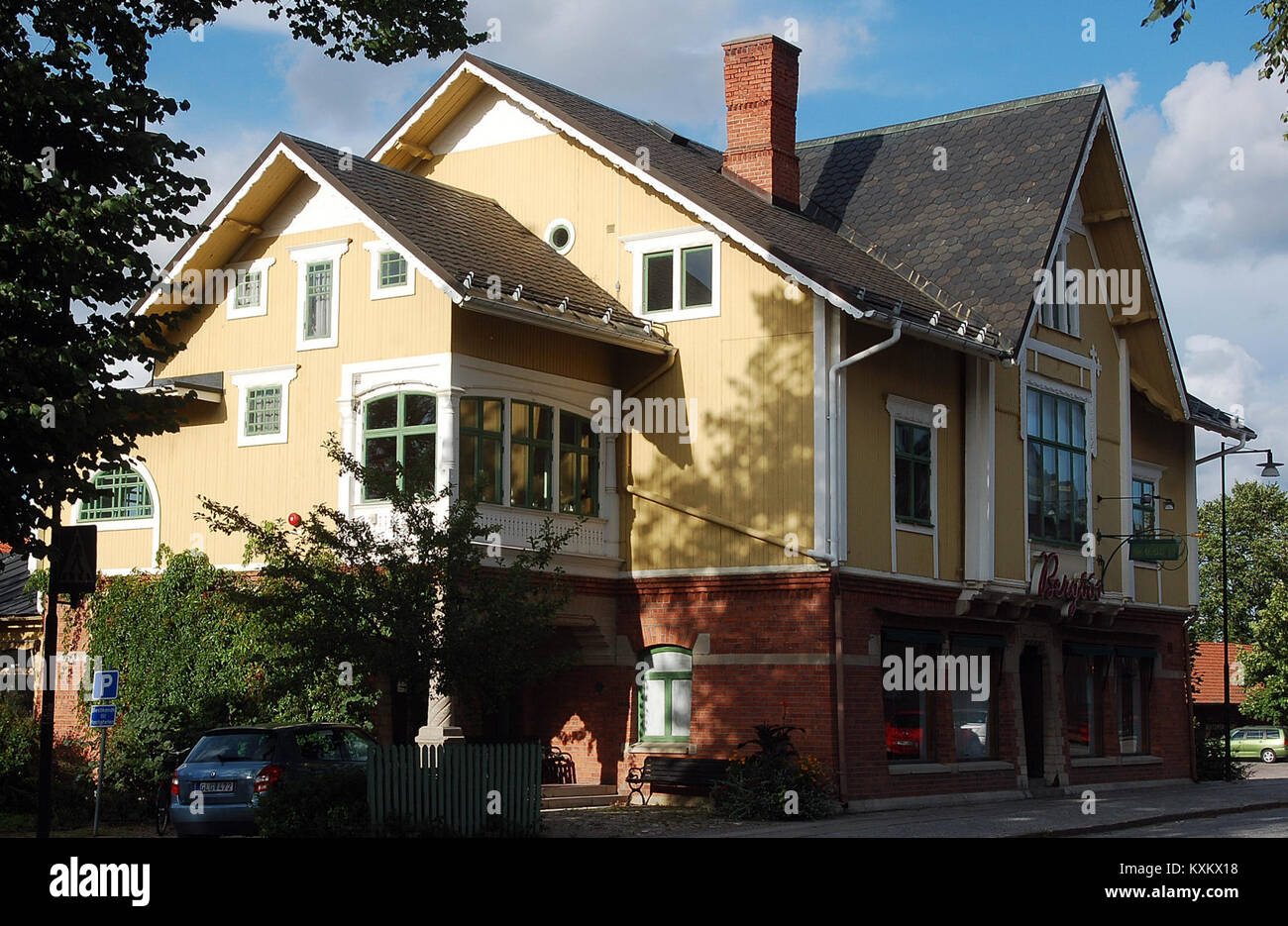 *Bergska huset* (Berg House) is a notable building, possibly from the ...