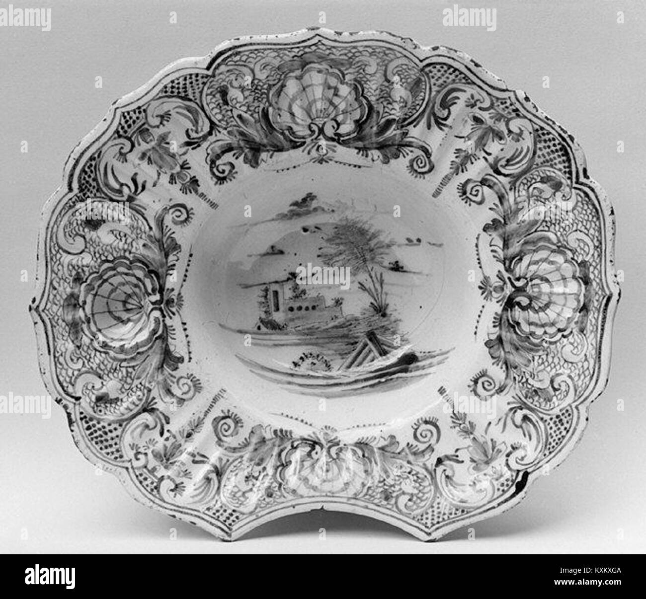 A photograph of Barber's Basin, housed in the MET collection. The basin ...