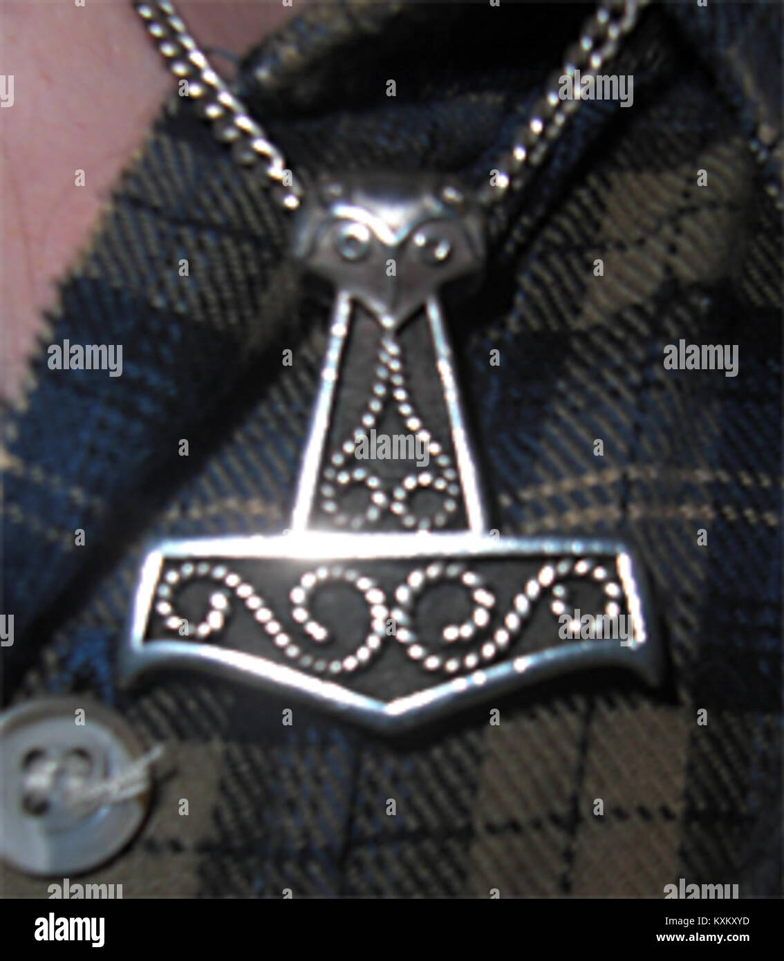 Thors hammer amulet hi-res stock photography and images - Alamy