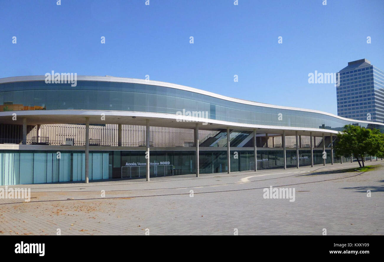 Barcelona gran via fair venue hi-res stock photography and images - Alamy