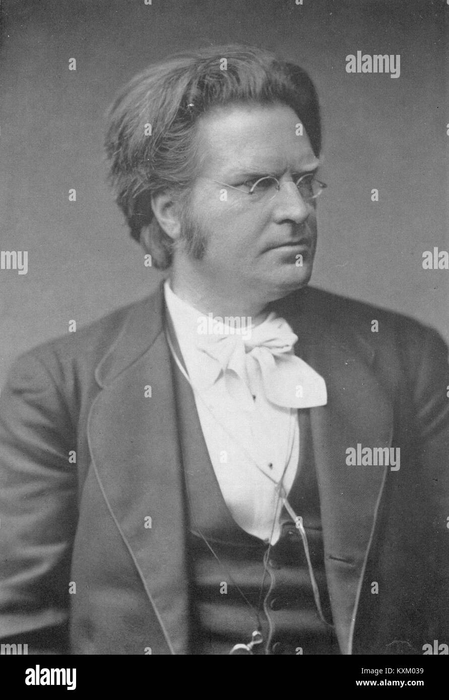 This portrait depicts Bjørnstjerne Bjørnson, a renowned Norwegian ...