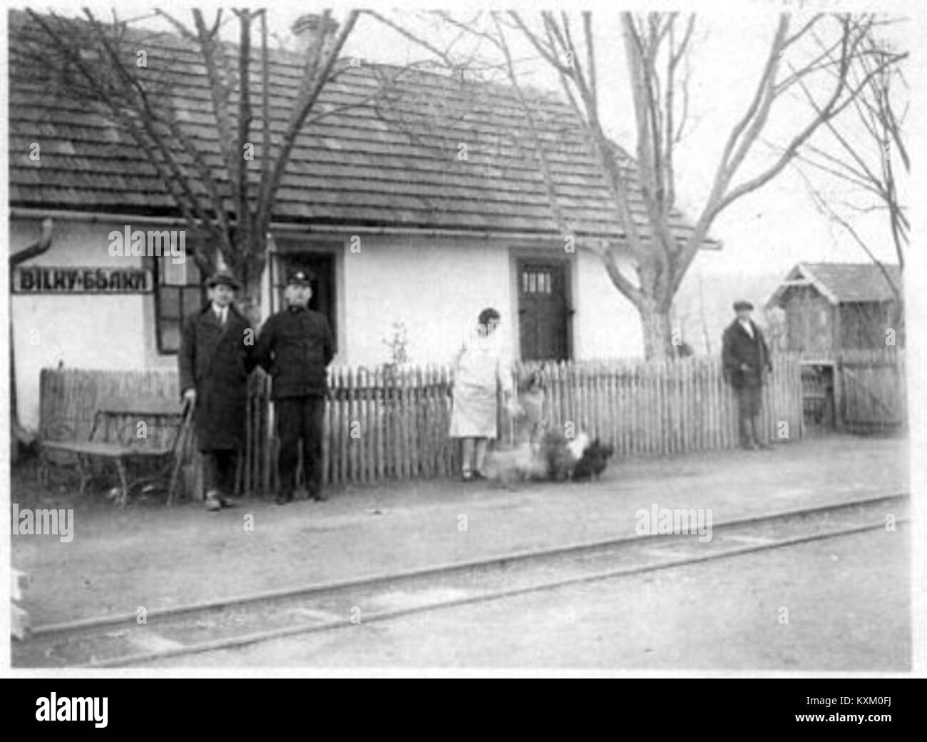 This image, labeled Bilky 20-30s, captures a historical scene from the ...