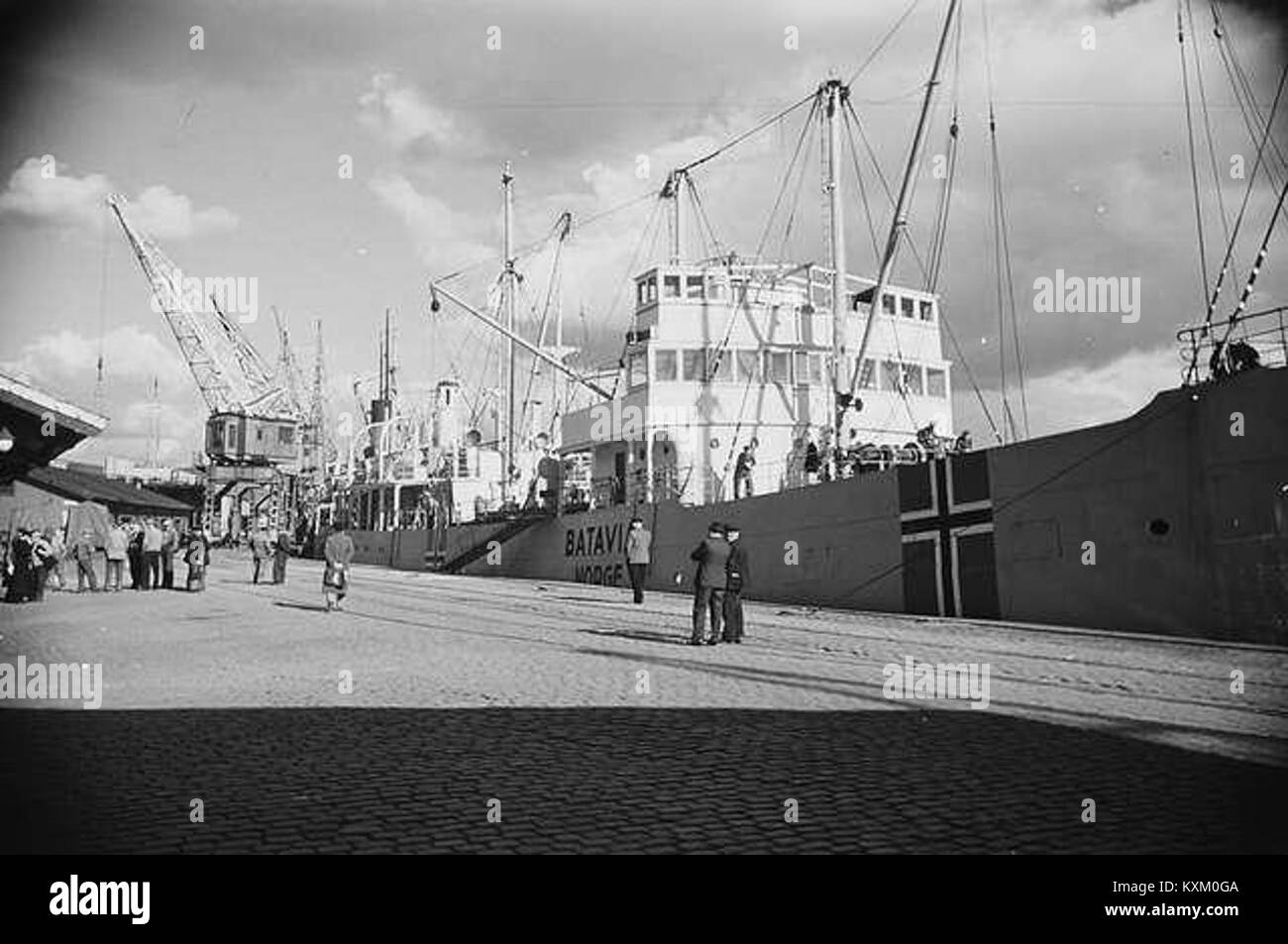 Batavia indonesia jakarta city Black and White Stock Photos & Images ...