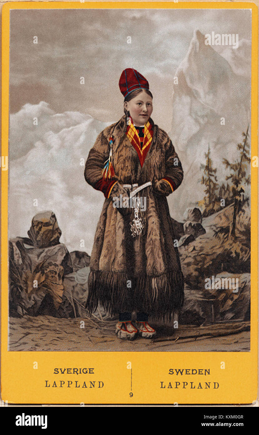 Sami woman traditional dress hi-res stock photography and images - Alamy