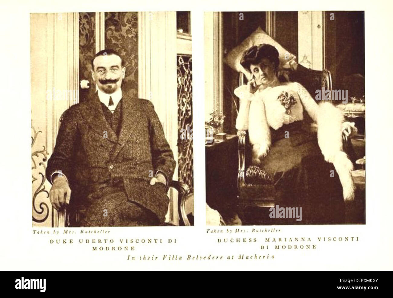 This portrait from 1911 by Bates-Batcheller captures the Duke and ...