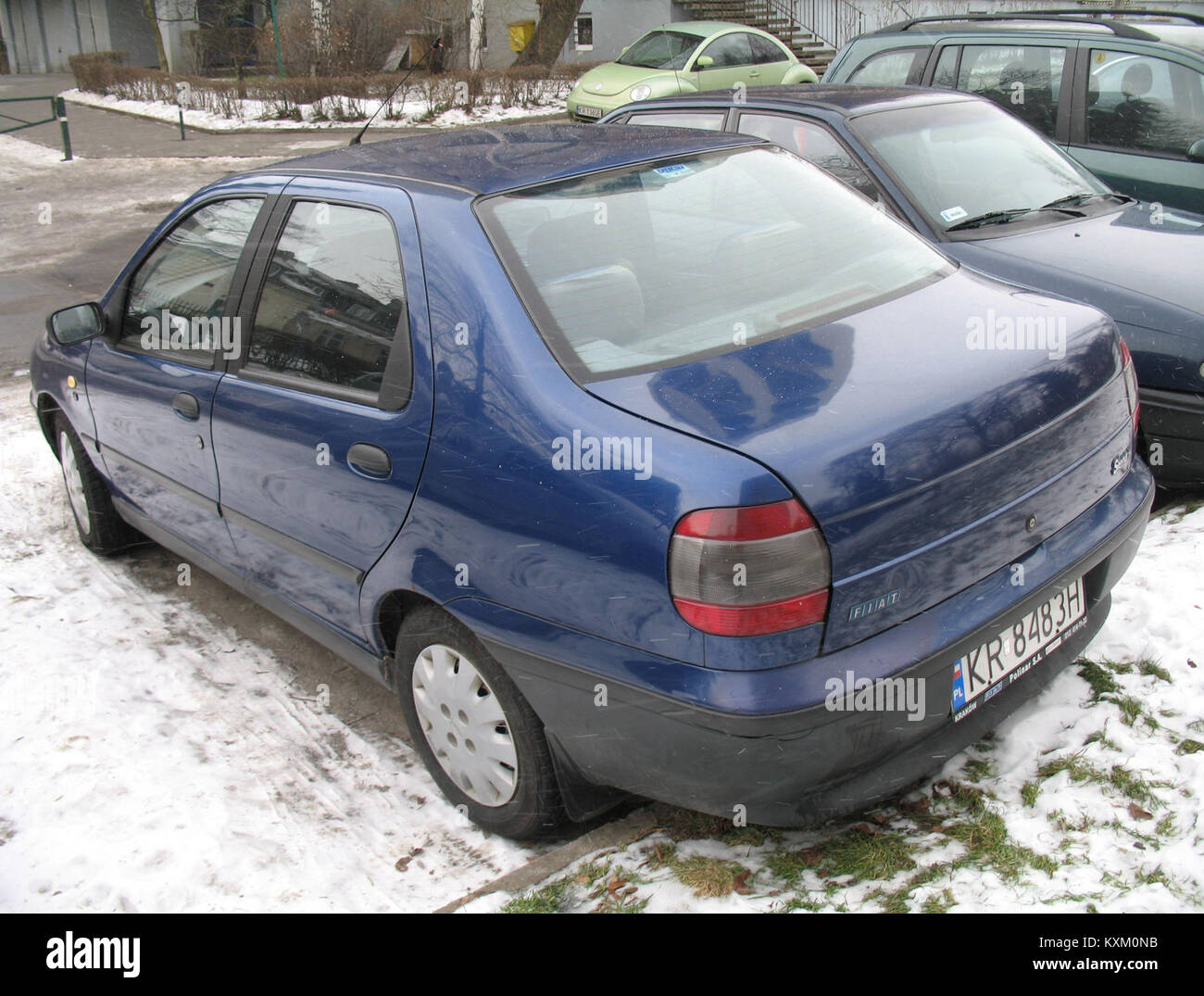 Blue fiat hi-res stock photography and images - Alamy