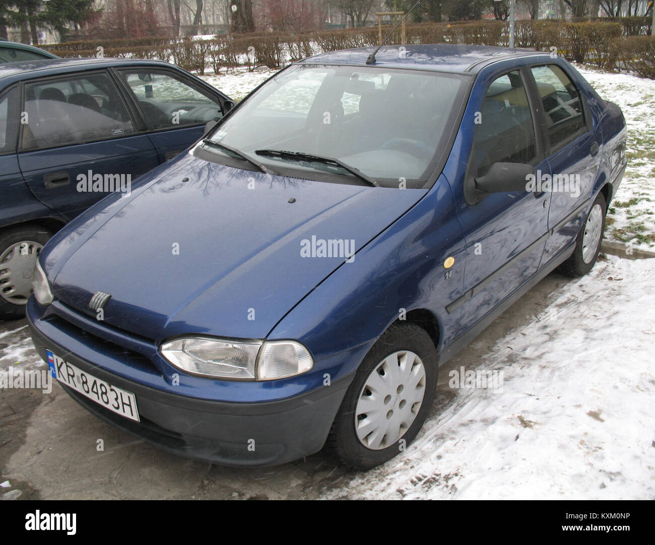 Blue fiat hi-res stock photography and images - Alamy