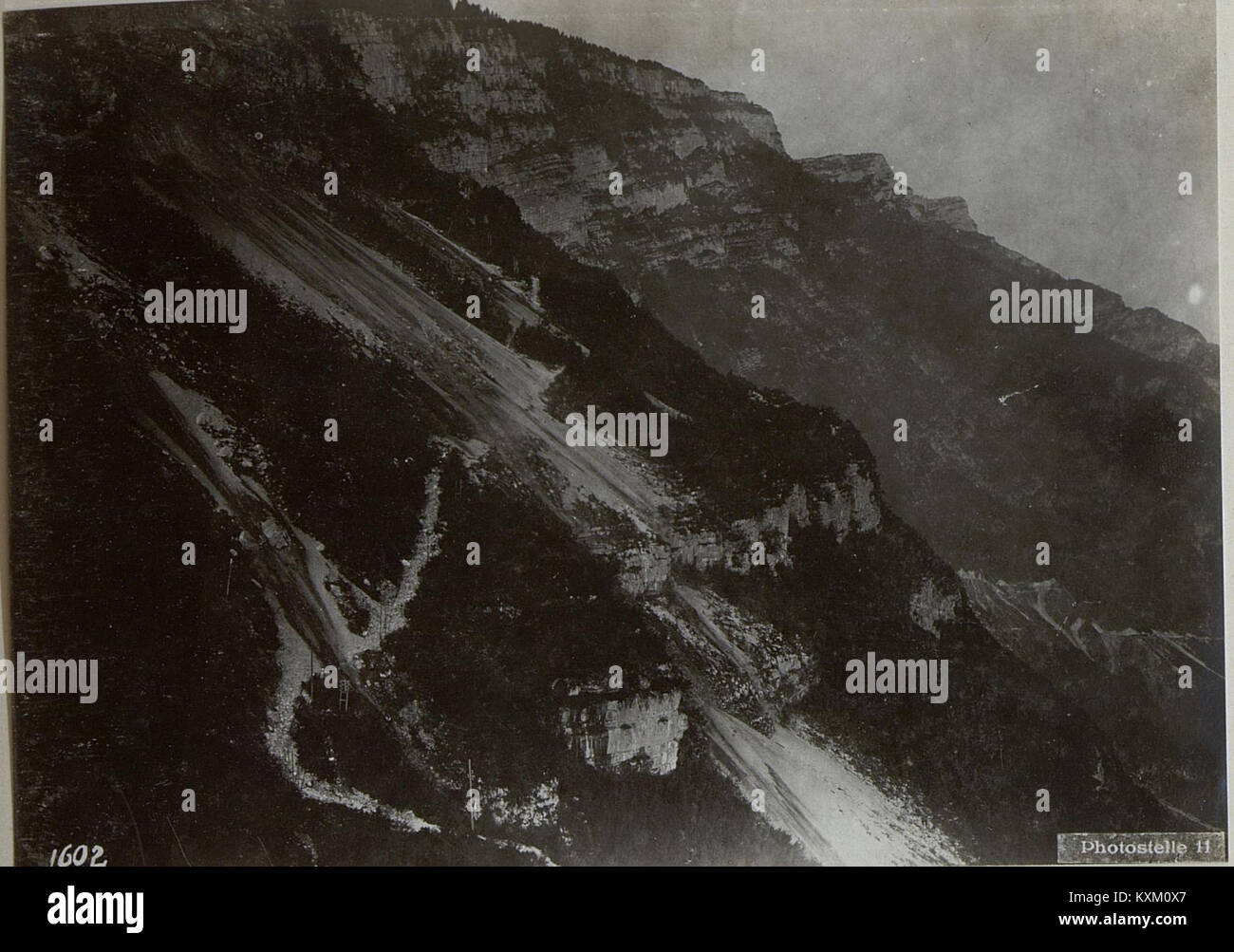 Construction of Barricata Street, showing urban development and ...