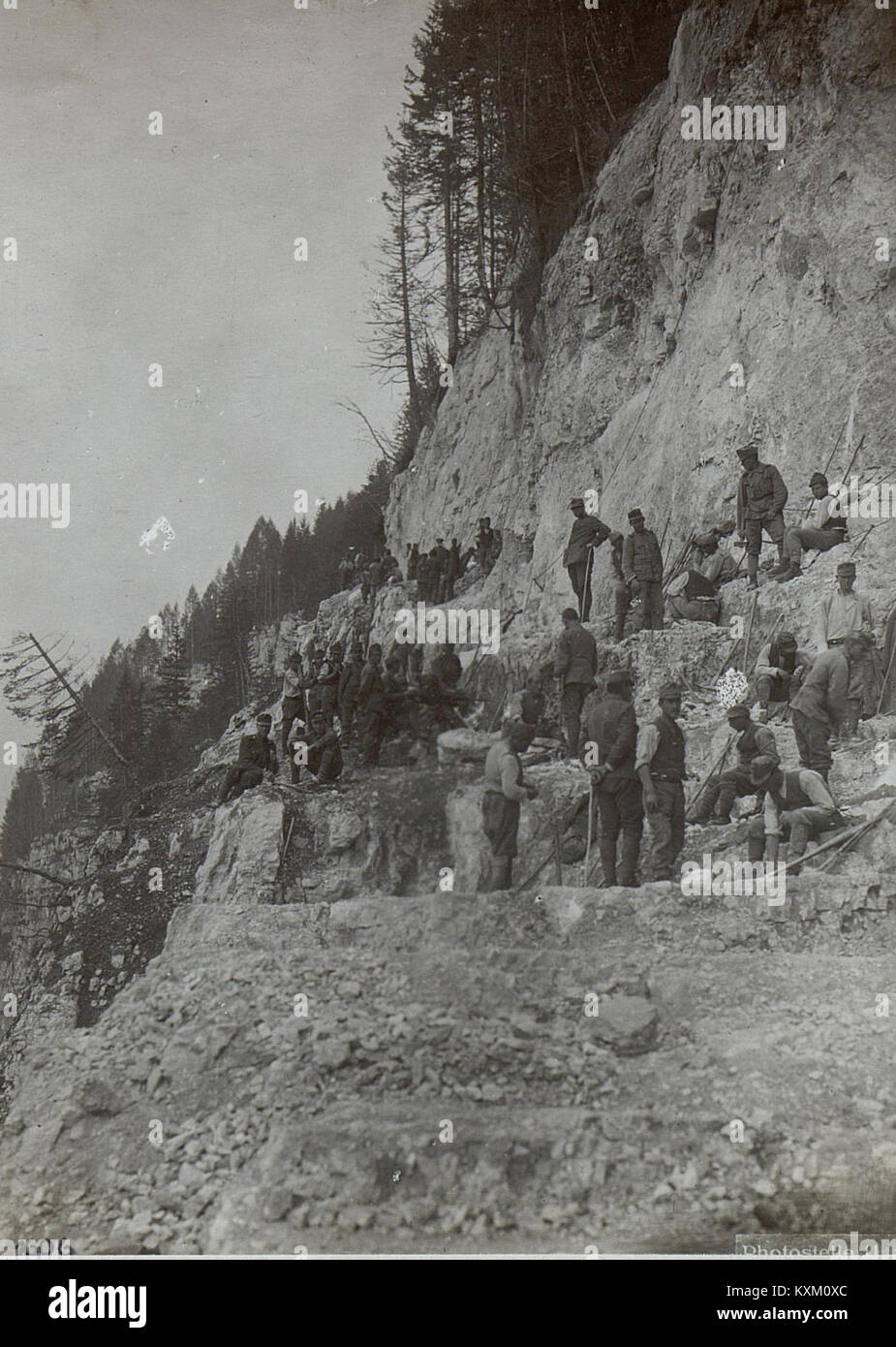 The construction of Barricata Street illustrates urban development and ...