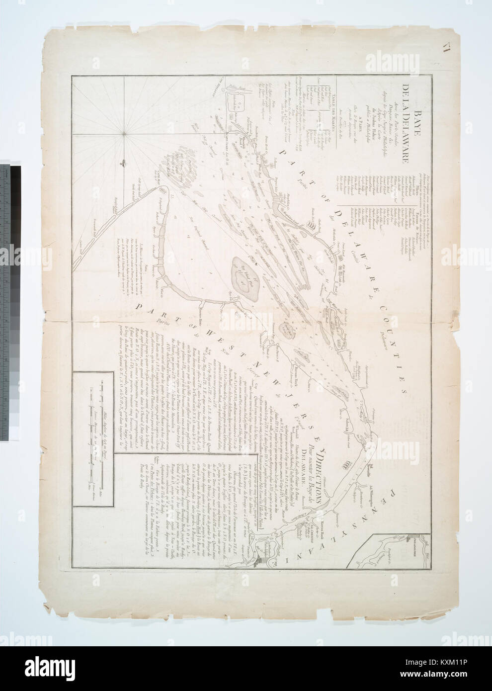Historical map shows bay hi-res stock photography and images - Alamy