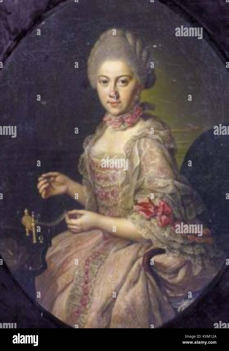 Portrait of Auguste Dorothea, Duchess of Braunschweig-Wolfenbüttel ...