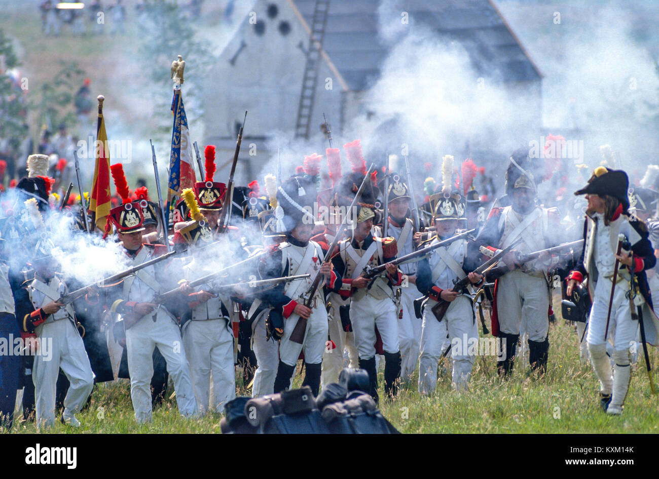 The Battle of Waterloo 175th anniversary re-enactment on June 19th 1990 ...
