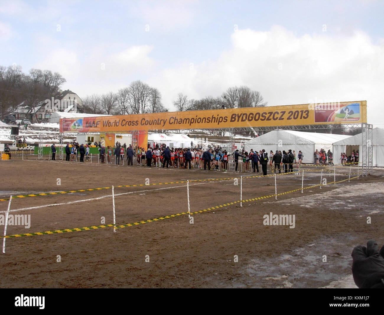 The cross-country running event for senior women in Poland, 2013 ...