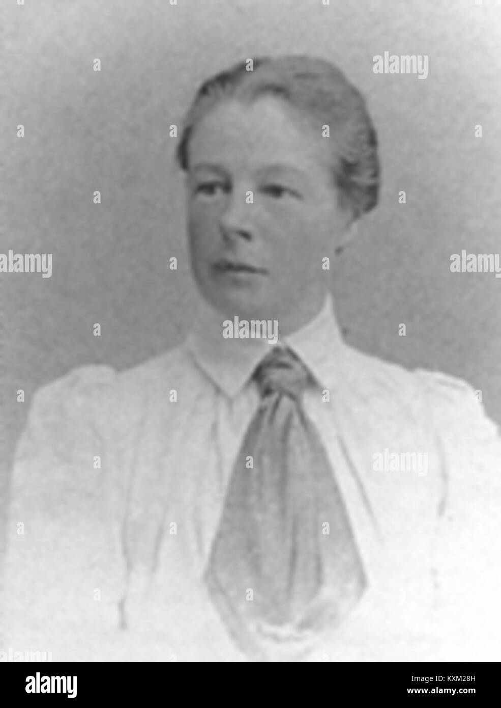 A portrait of Beatrice Tomasson, painted in 1883, showcasing the ...