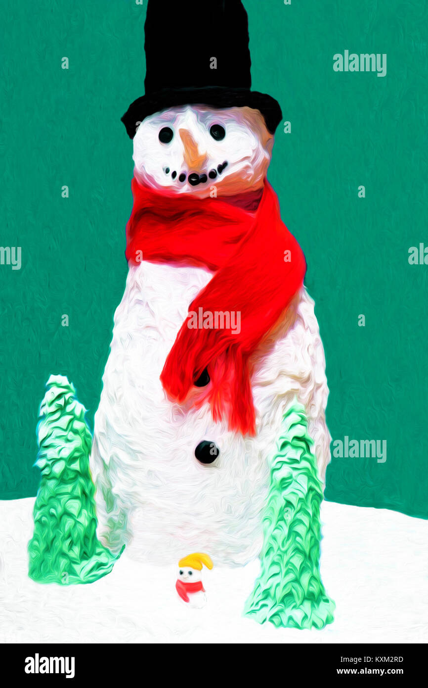 Snowman photo hi-res stock photography and images - Alamy