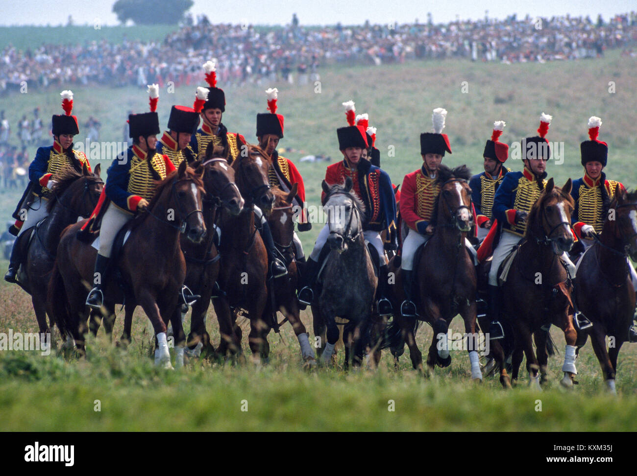 The Battle of Waterloo 175th anniversary re-enactment on June 19th 1990 ...