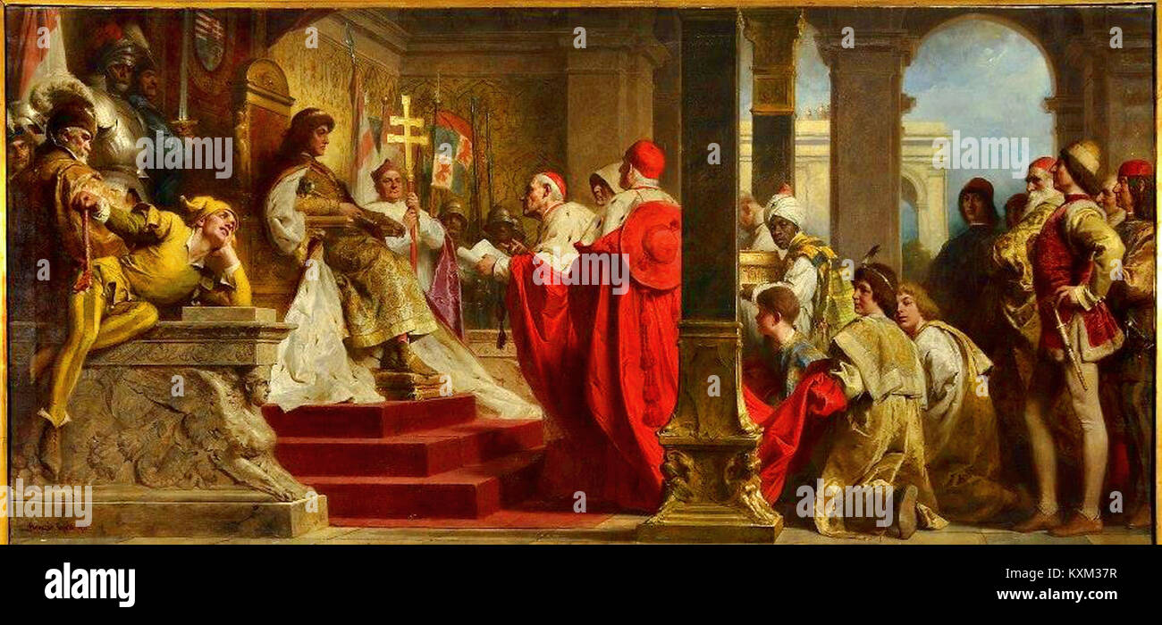 Gyula benczur painting hi-res stock photography and images - Alamy