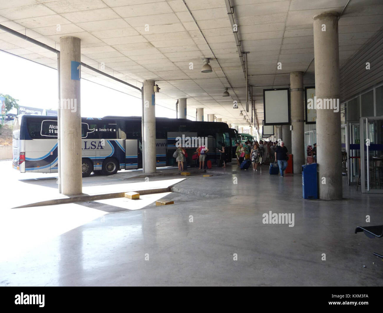 Benidorm bus terminal hi-res stock photography and images - Alamy