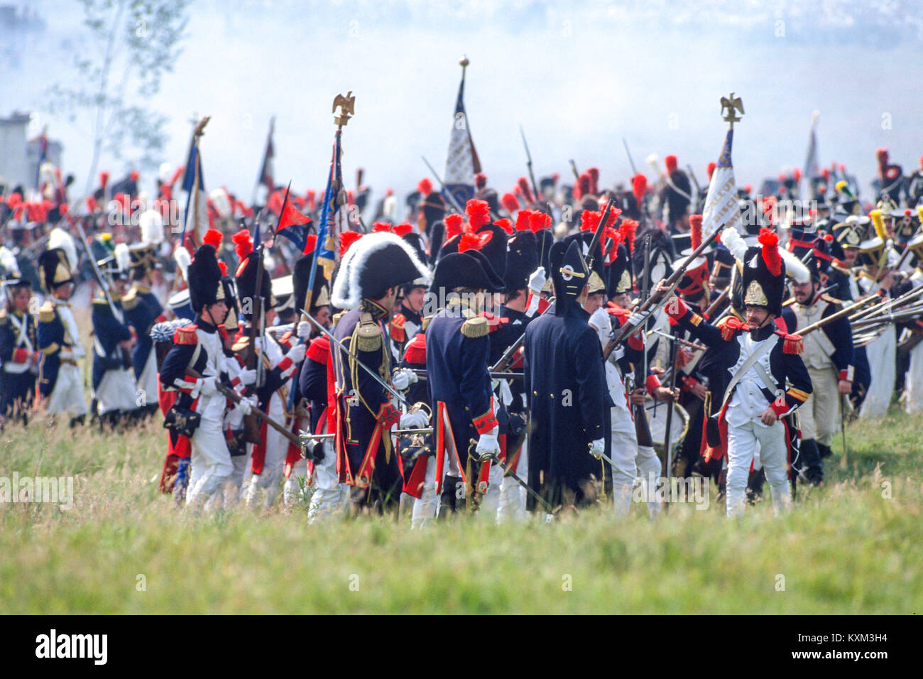 The Battle of Waterloo 175th anniversary re-enactment on June 19th 1990 ...