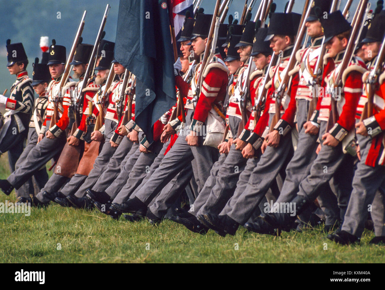 The Battle of Waterloo 175th anniversary re-enactment on June 19th 1990 ...