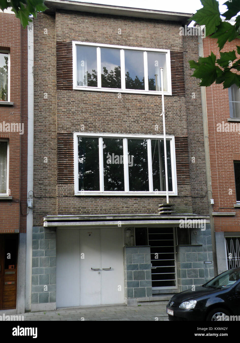 Berchem, Belgium, photographed along Karel Coggestraat, shows ...