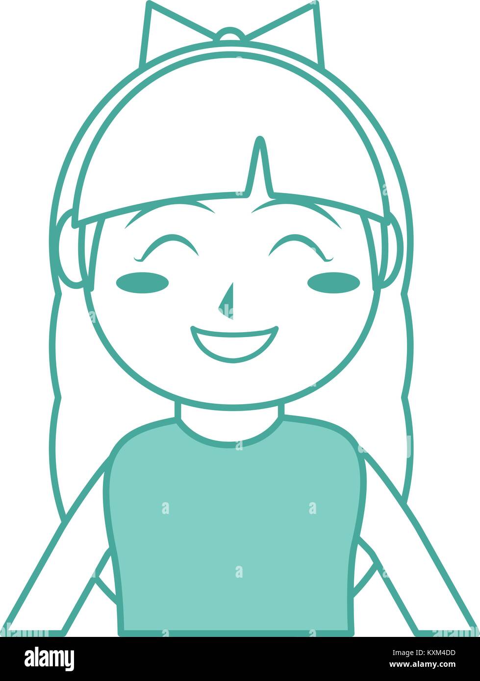 Girl cartoon design Stock Vector Image & Art - Alamy