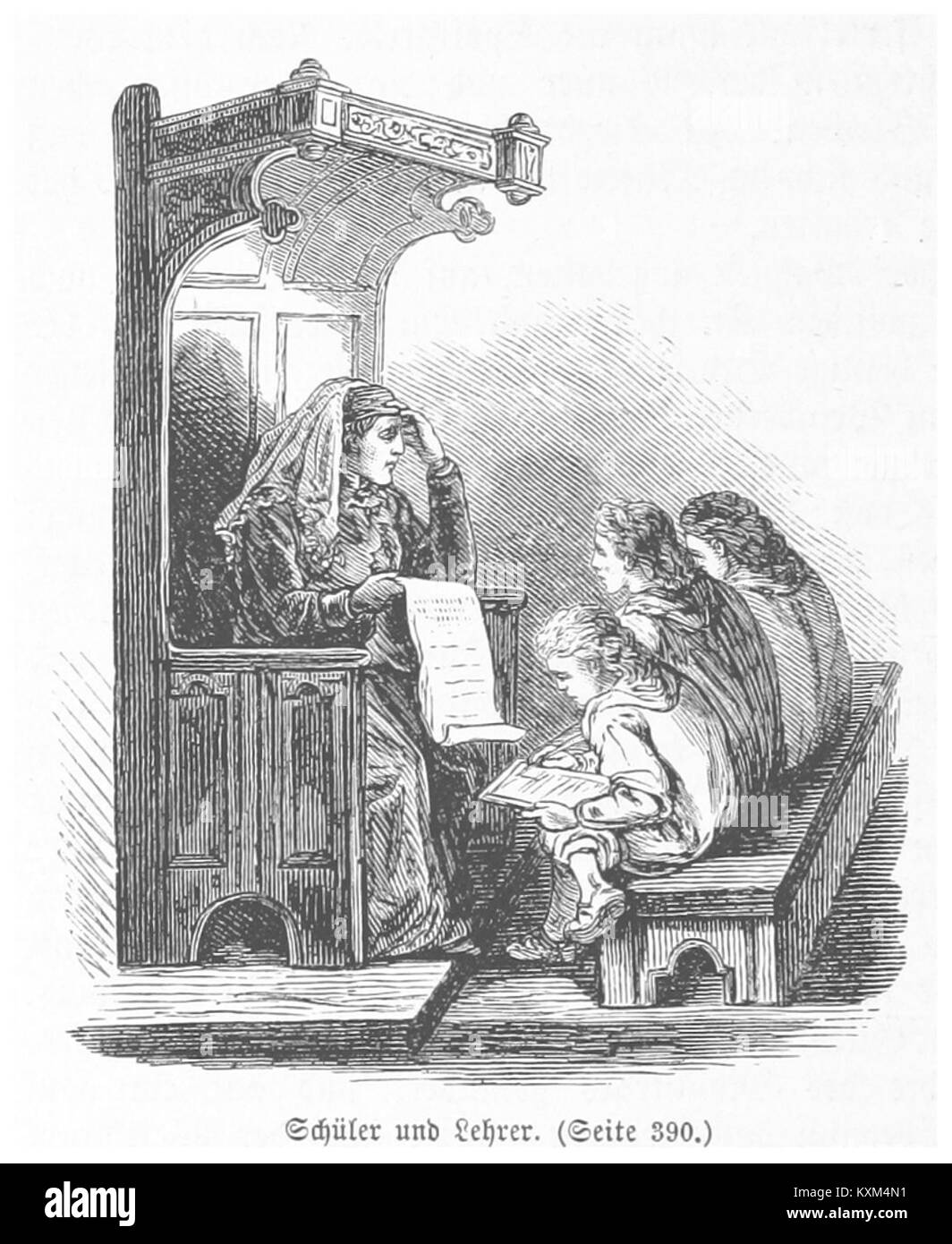 Teachers desks Black and White Stock Photos & Images - Alamy