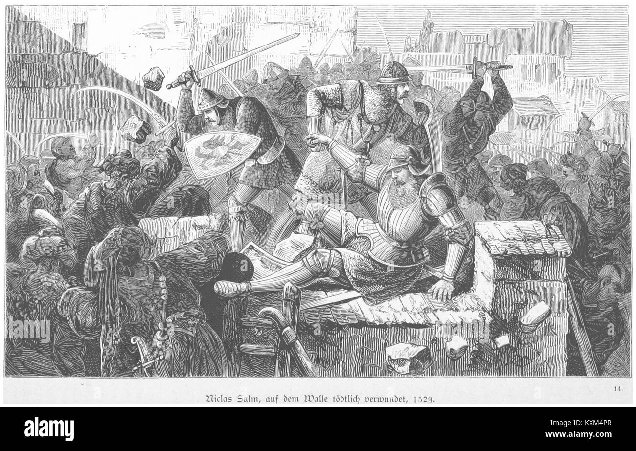 Historical scene depicting battlefield Black and White Stock Photos ...