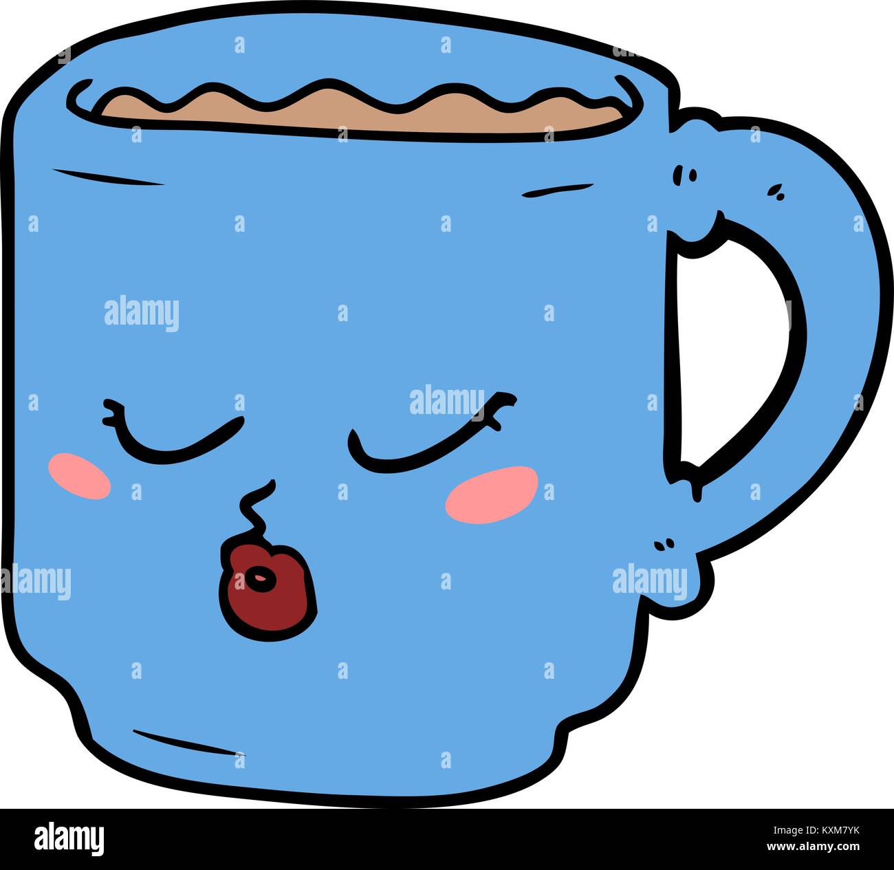 cartoon coffee mug Stock Vector Image & Art - Alamy