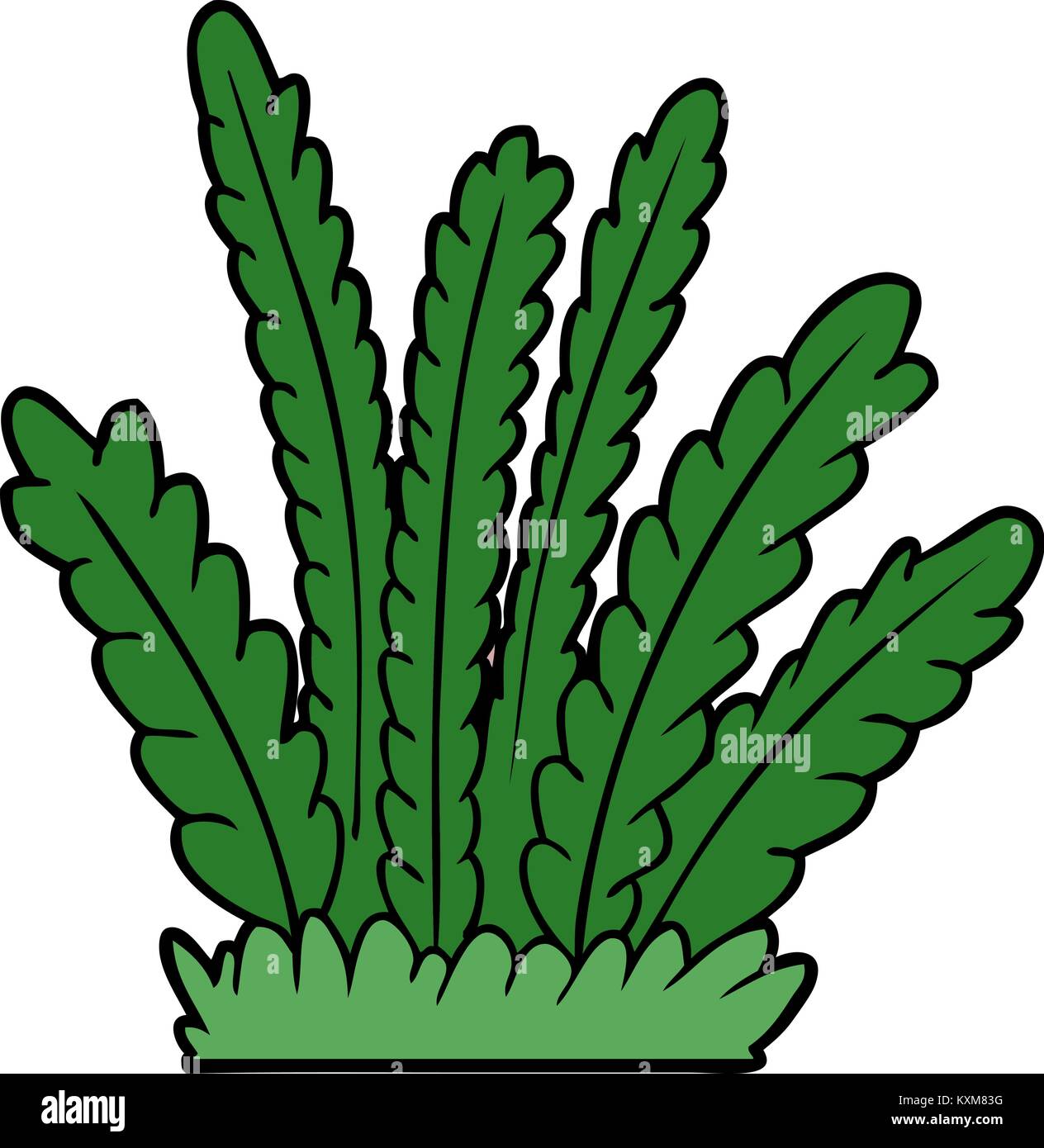 cartoon growing plants Stock Vector Image & Art - Alamy
