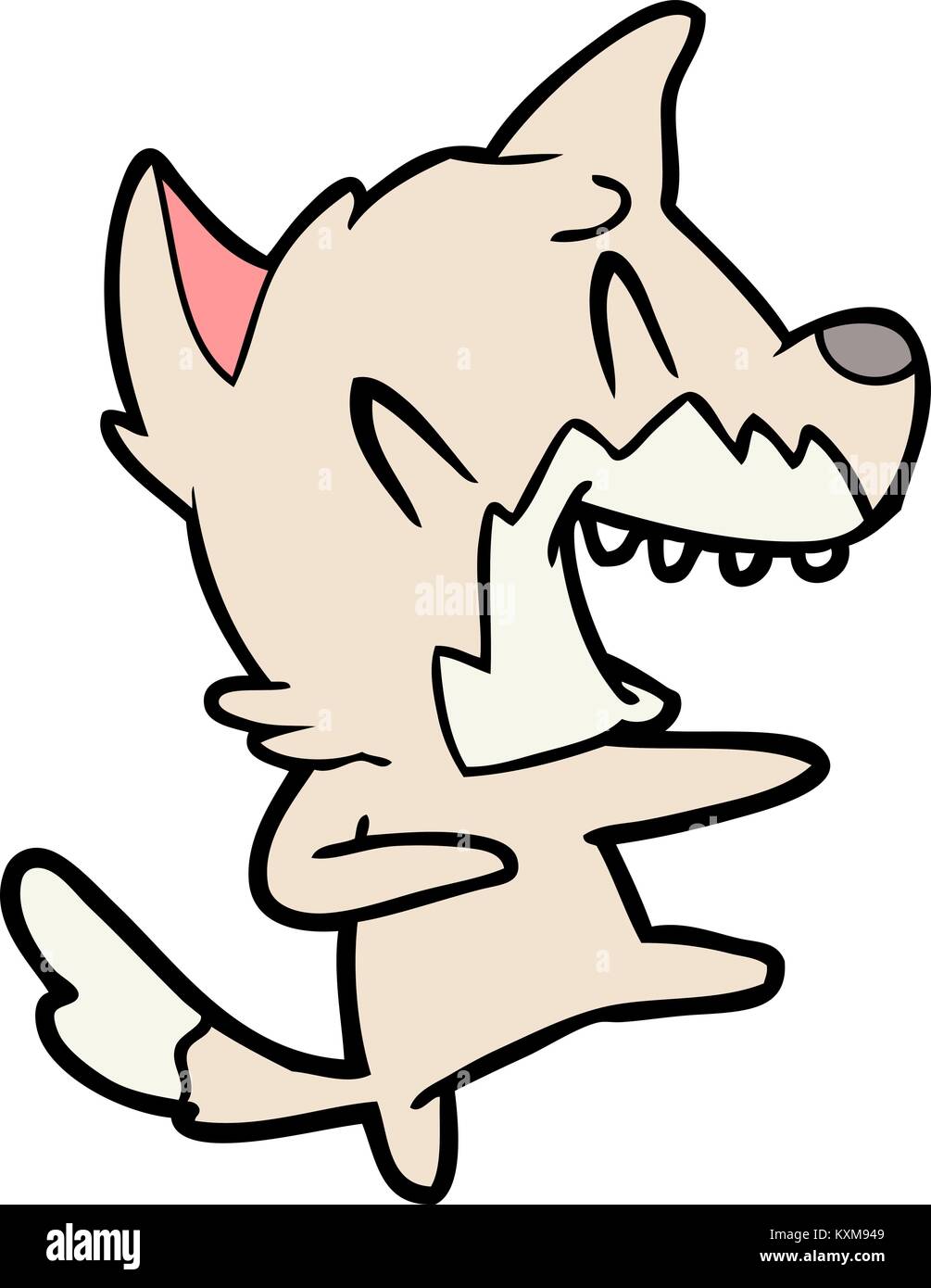 laughing fox dancing Stock Vector Image & Art - Alamy