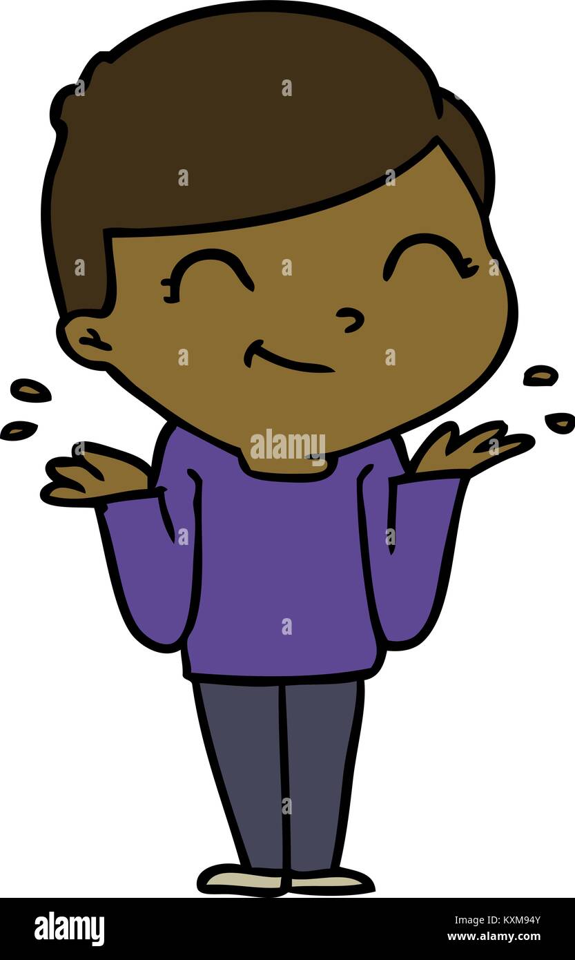 cartoon boy smiling Stock Vector Image & Art - Alamy