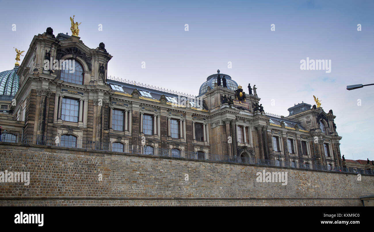 DRESDEN, GERMANY – AUGUST 13, 2016: Dresden Academy of Fine Arts ...
