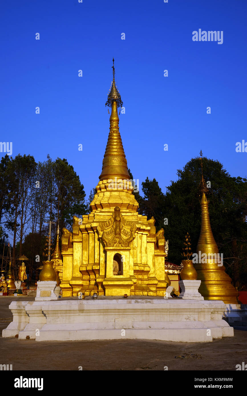Myanmar Burma Kalaw Pagoda Stock Photos & Myanmar Burma Kalaw Pagoda ...