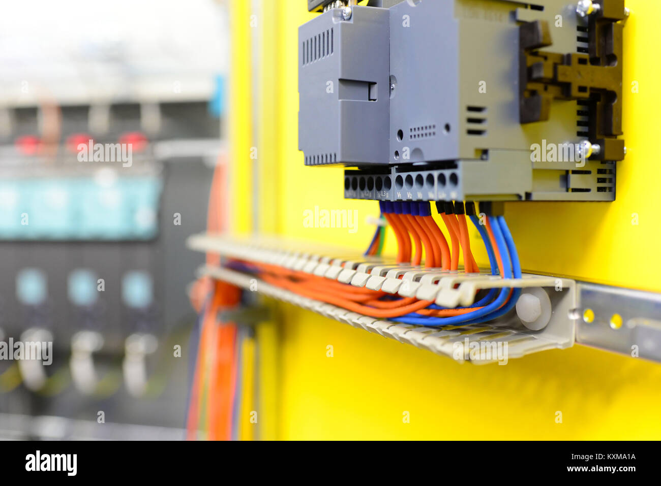 cables and wires of an industrial plant - production and assembly of ...