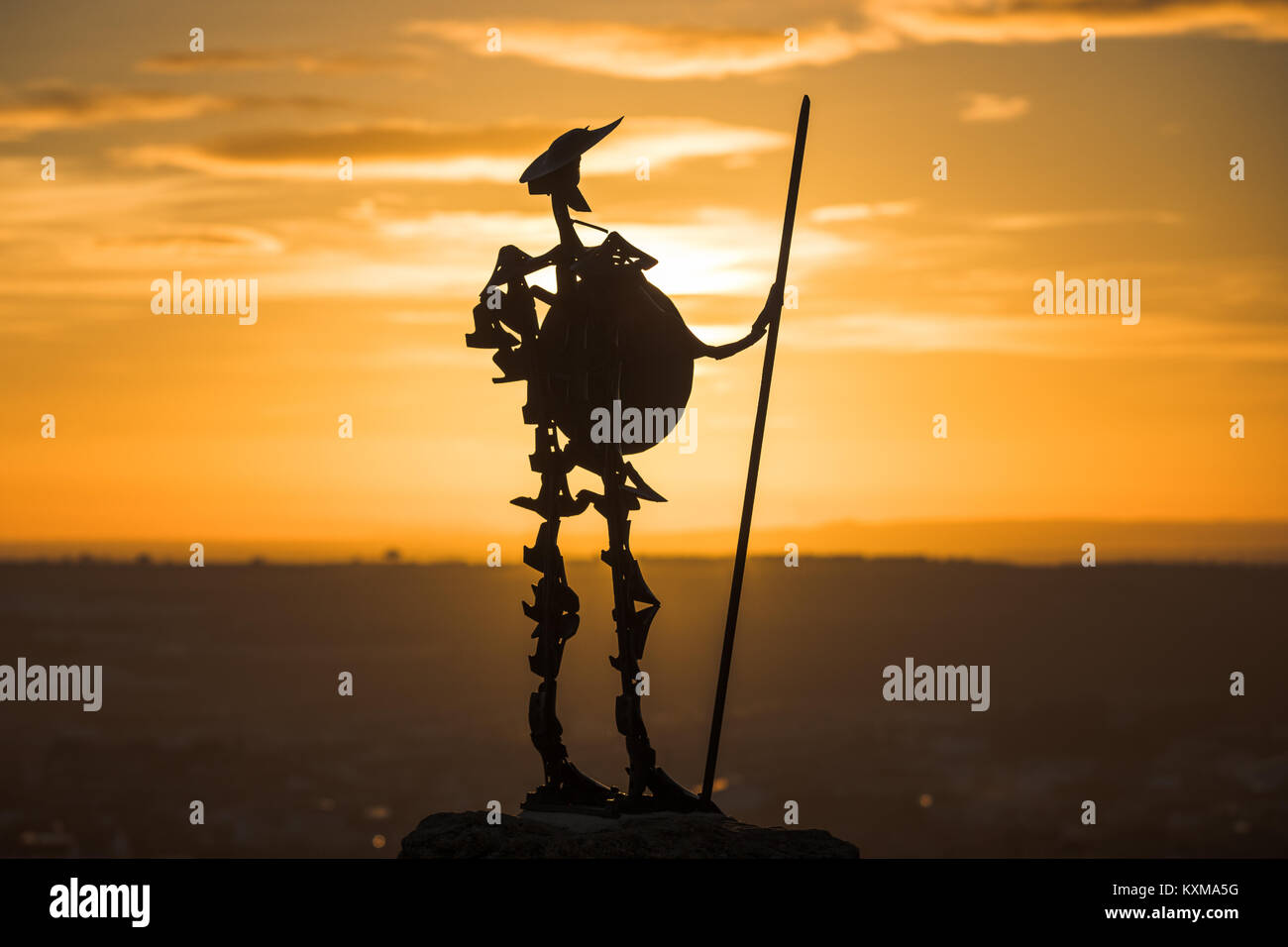 Monument don quijote hi-res stock photography and images - Alamy
