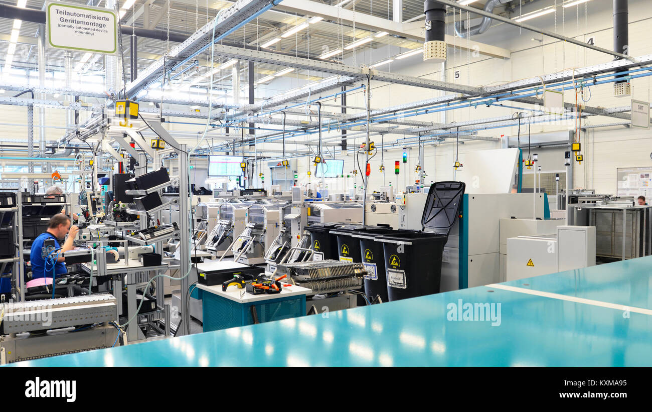 interior an architecture of a industrial building for production and ...